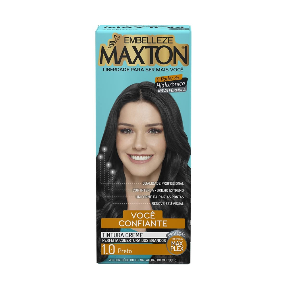 Kit com 02un Tintura Maxton (escolha a cor) | Shopee Brasil