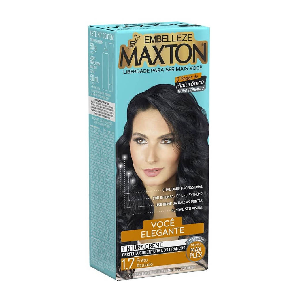 Kit com 02un Tintura Maxton (escolha a cor) | Shopee Brasil