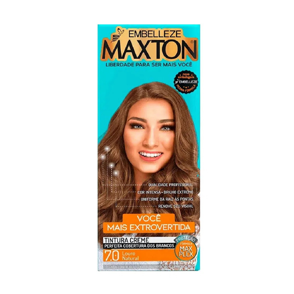 Kit com 03un Tintura Maxton (escolha a cor) | Shopee Brasil