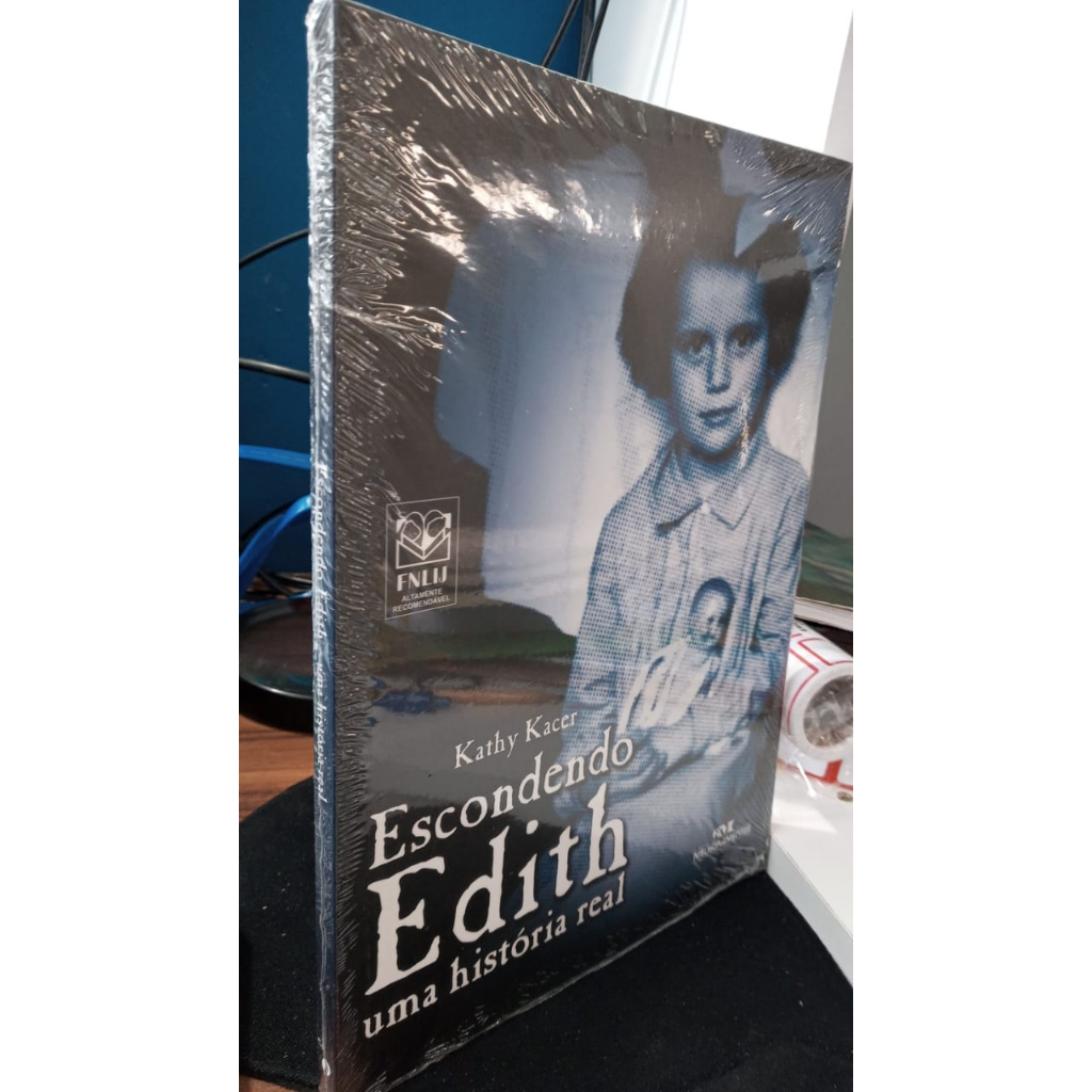 LIVRO ESCONDENDO EDITH - UMA HISTÓRIA REAL - LACRADO | Shopee Brasil