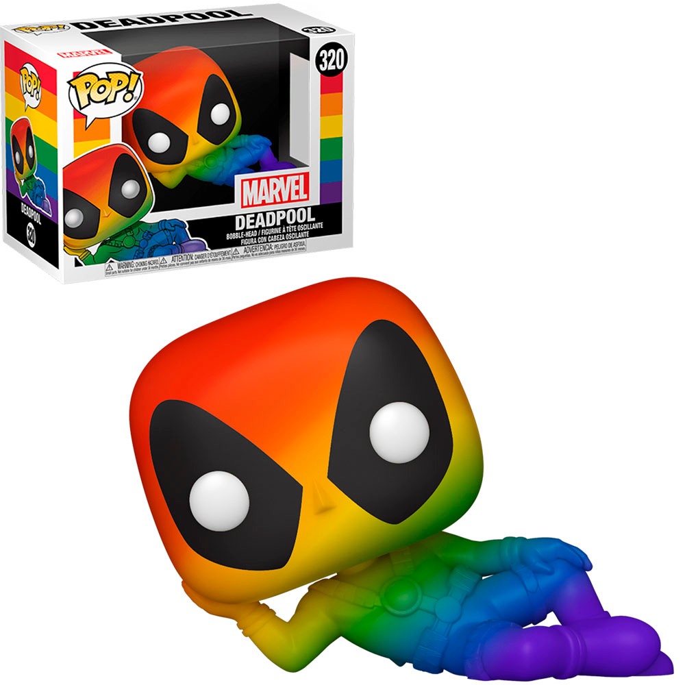 Funko Pop! Marvel 320 DEADPOOL Pride Orgulho LGBTQIA+ | Shopee Brasil