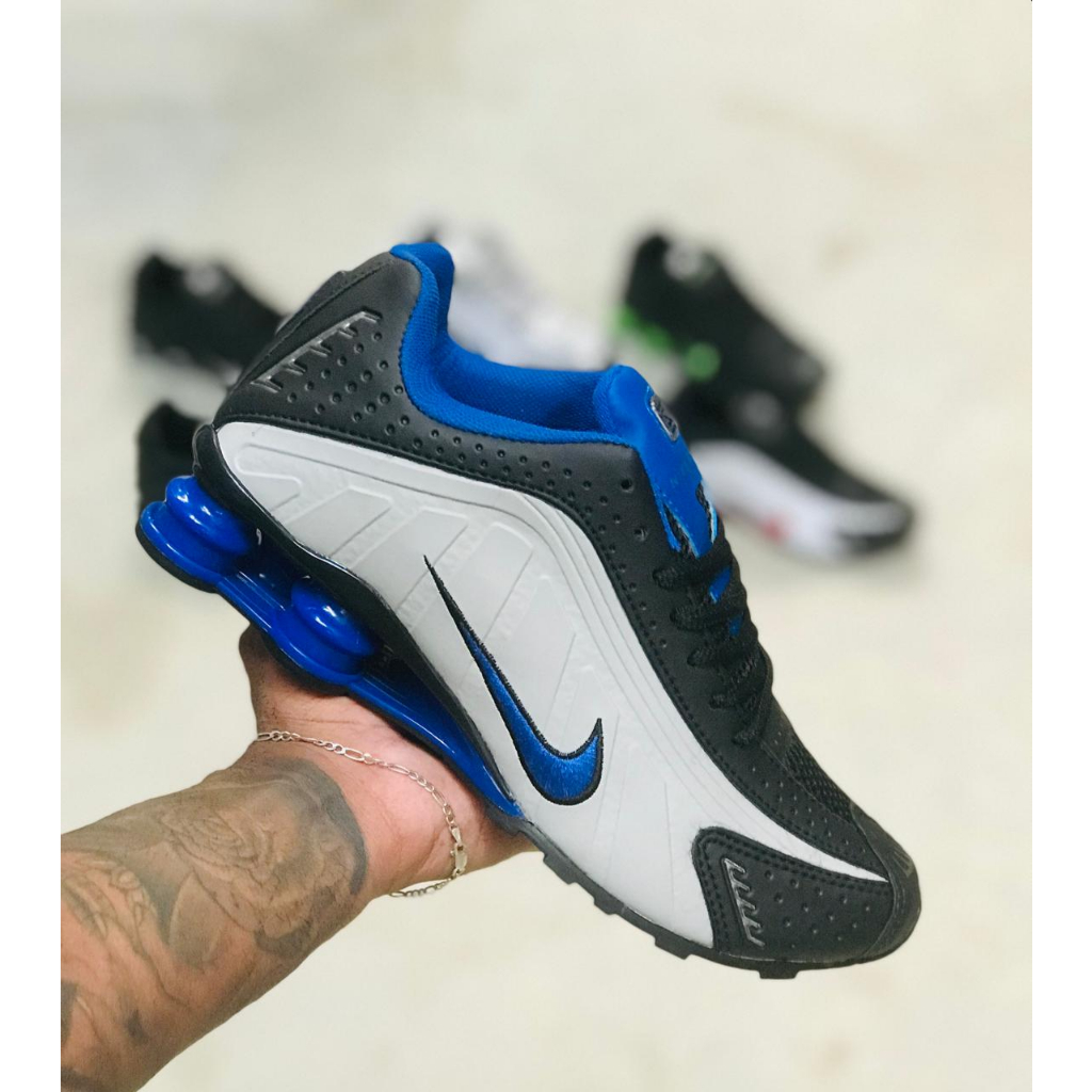 TENIS 4 MOLAS R4 NIKE SHOX MASCULINO DE CORRIDA | Shopee Brasil