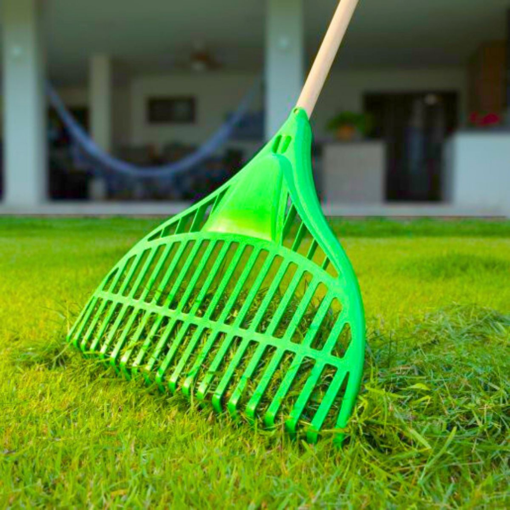 Rastelo Cata Folhas Vassoura Para Jardim, Quintal, Calçada, Floreira ...