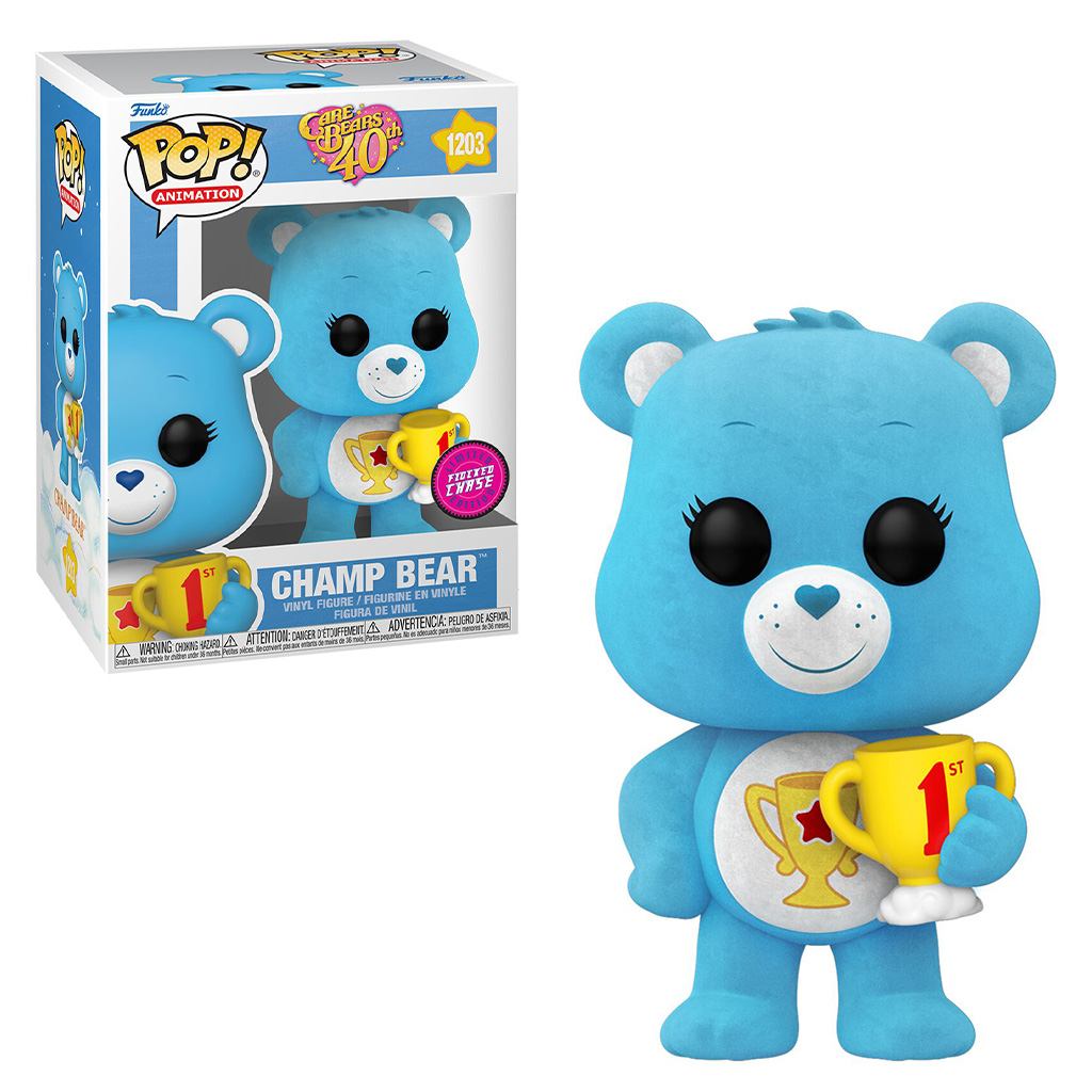 Funko Pop! 1203 CHAMP BEAR Ursinhos Carinhosos Care Bears Ursinho Azul ...