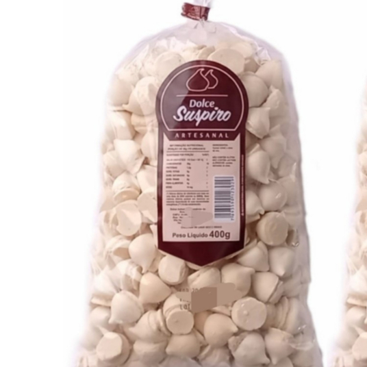 250 und. Suspiro Tradicional (400g ) | Shopee Brasil