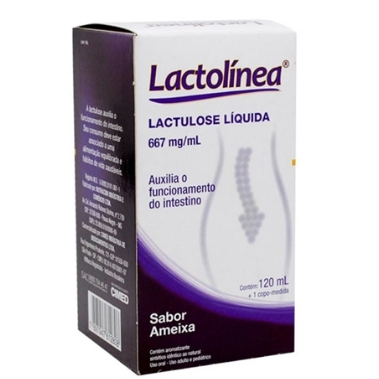 Lactolinea Sabor Ameixa 120ml - Lactulose Liquida Rugulador Intestinal ...