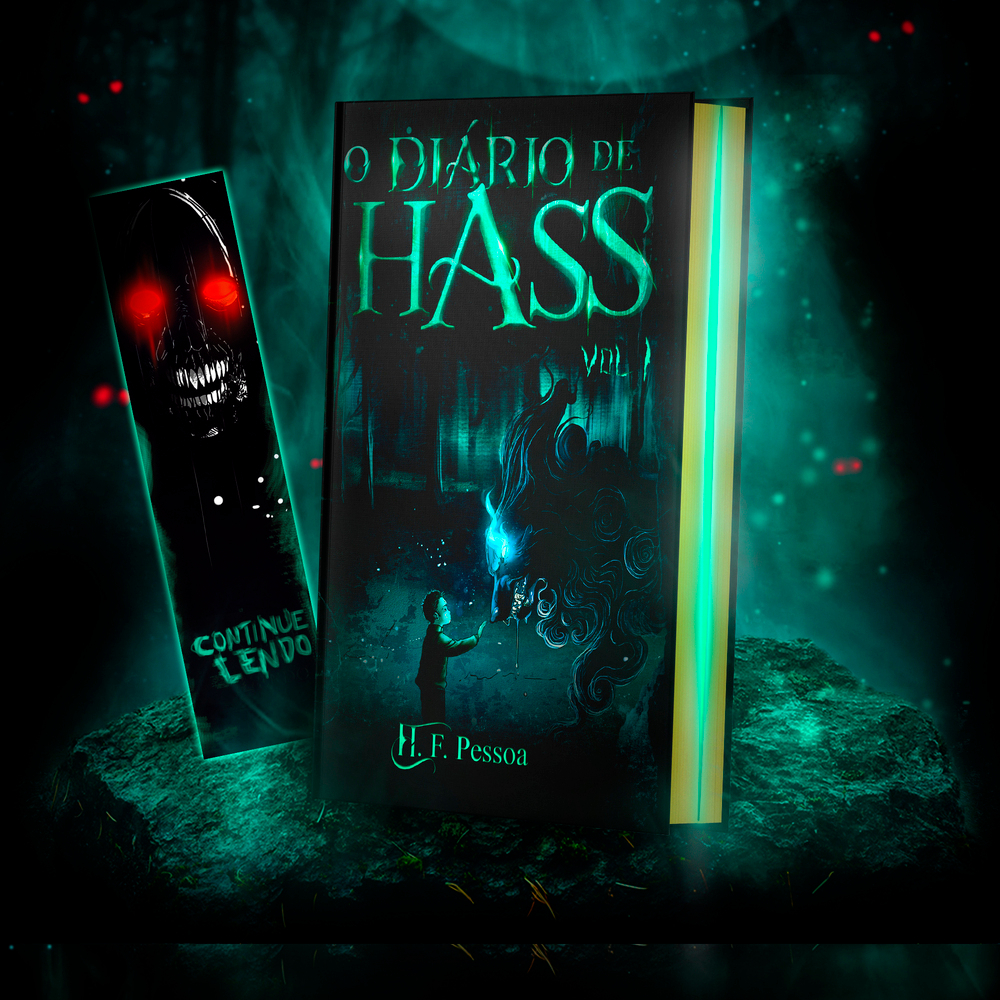 Livro O Diário de Hass - Vol. 1 (livro perfumado e acompanha marcador ...