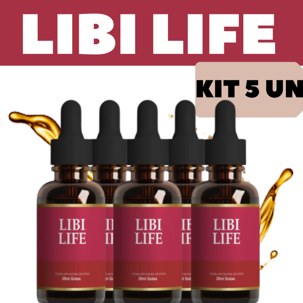 5 LIBI LIFE ORIGINAL SUPER EFICAZ | Shopee Brasil