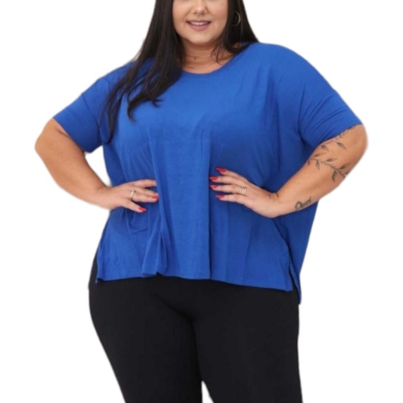 Blusa Zara Plus Size Malha | Shopee Brasil