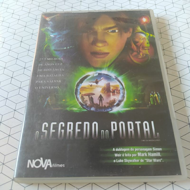 Dvd original O segredo do portal | Shopee Brasil