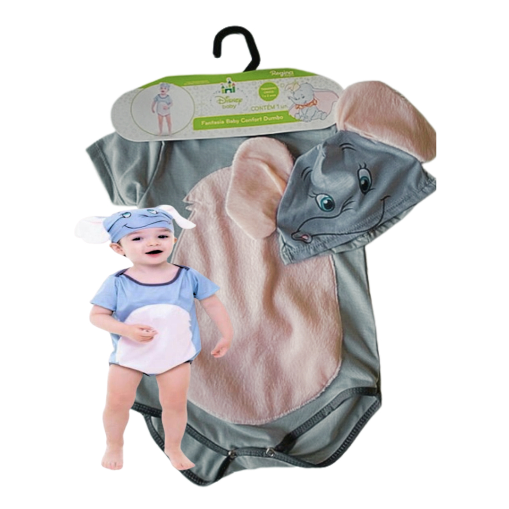 Fantasia Dumbo O Filme Bebe 12 a 24 meses Disney | Shopee Brasil