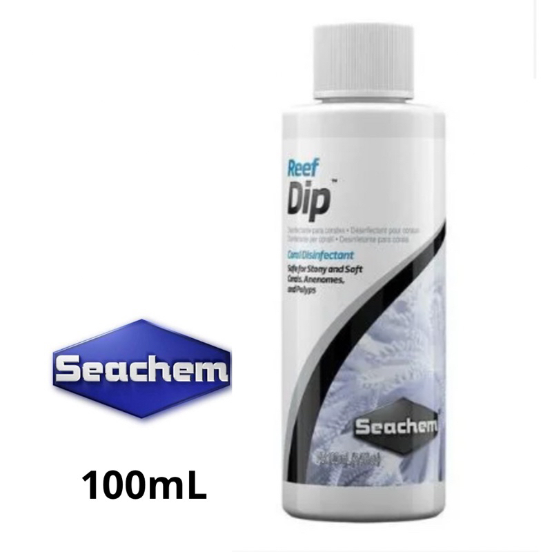Reef Dip 100mL - Seachem - Profilaxia ou tratamento de corais | Shopee ...