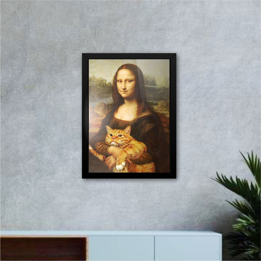 Quadro Mona Lisa "A Gioconda" de Leonardo Da Vinci - A3 | Shopee Brasil