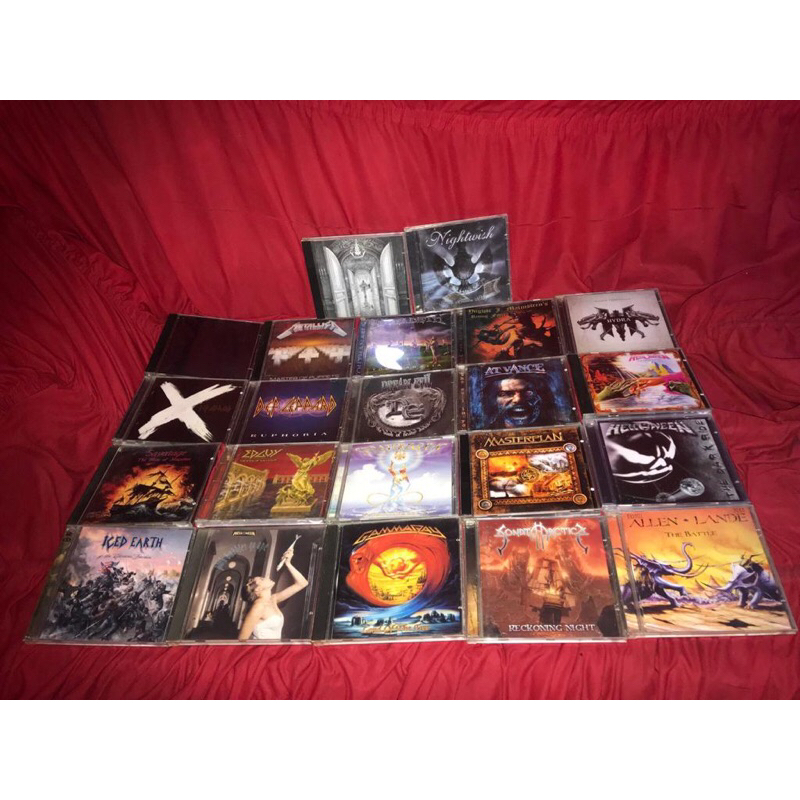 vários cds de heavy metal/ thrash/ hard / prog metal e etc ( LEIA A ...