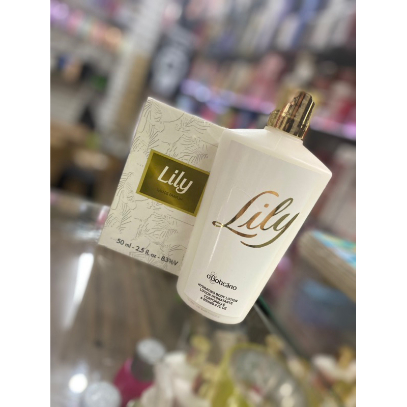 kit perfume+ hidratante (lilly ou malbec) | Shopee Brasil
