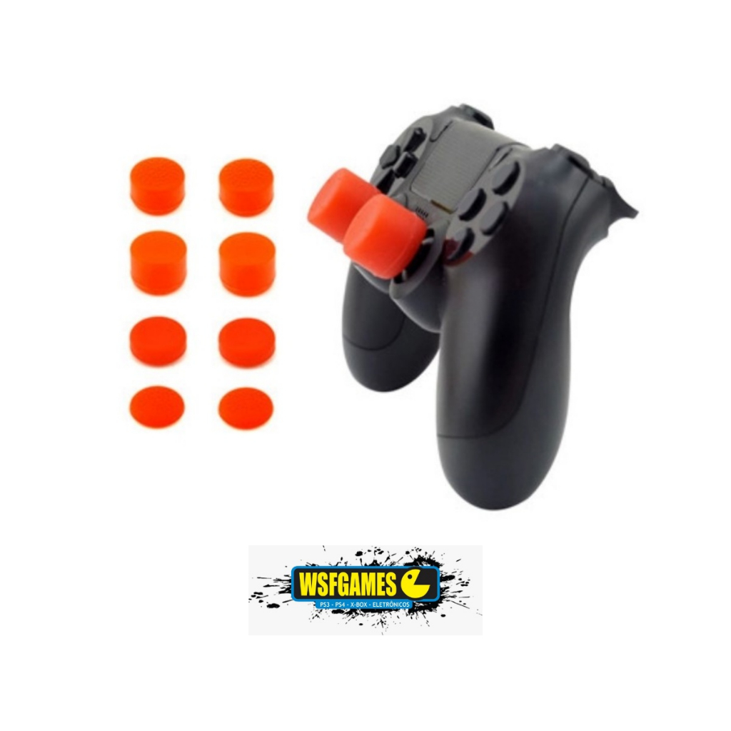 08 Grips Analógico Extensor Kontrol Freek + 03 Control Shot Reload ...