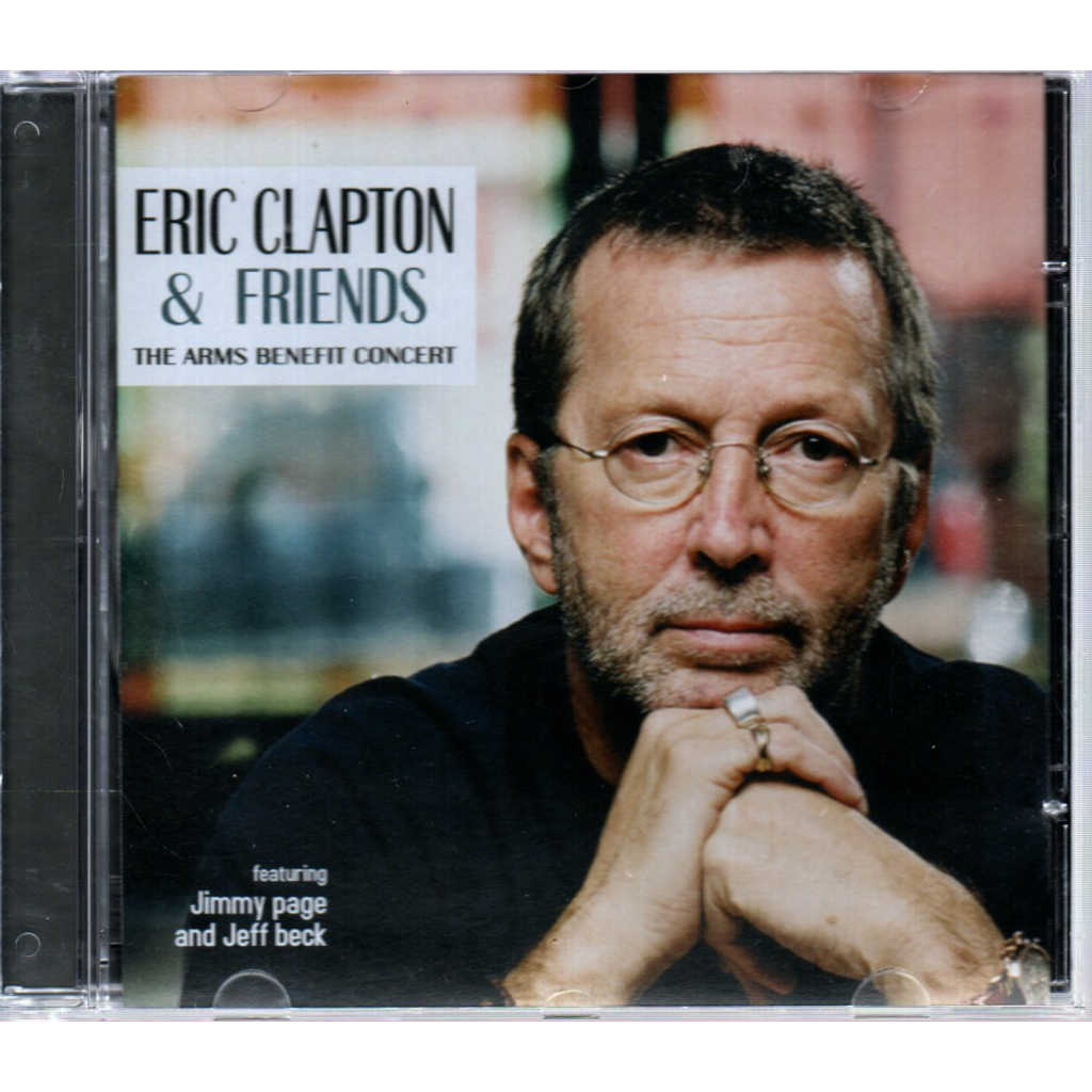 CD ERIC CLAPTON & FRIENDS JIMMY PAGE JEFF BECK - THE ARMS BENEFIT ...