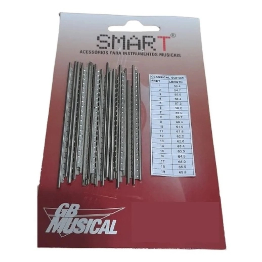 Traste Para Violão Nylon Braço Completo Smart Kit C/19 Unidades ...