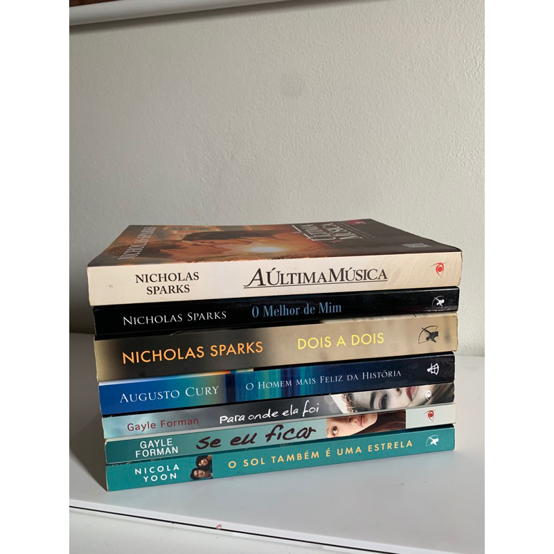 Livros sortidos Nicholas Sparks | Shopee Brasil Livros sortidos Nicholas Sparks | Shopee Brasil