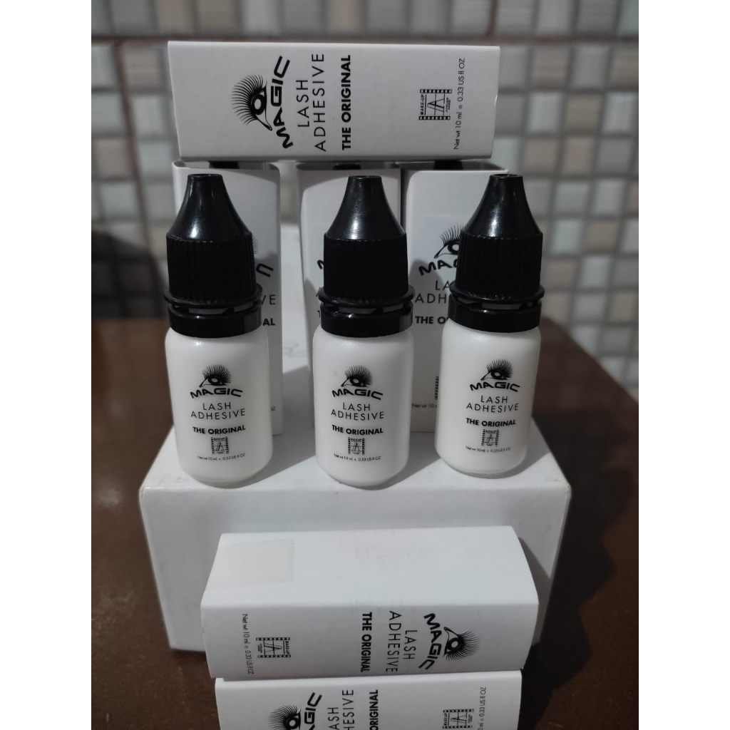 Cola de Cílios Postiço Magic - Lash Adhesive - 10ml | Shopee Brasil