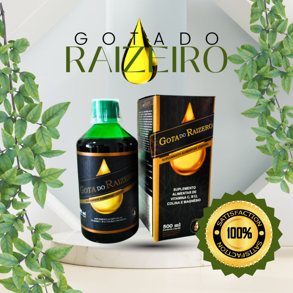 25 UNIDADES GOTA DO RAIZEIRO 500 ML | Shopee Brasil