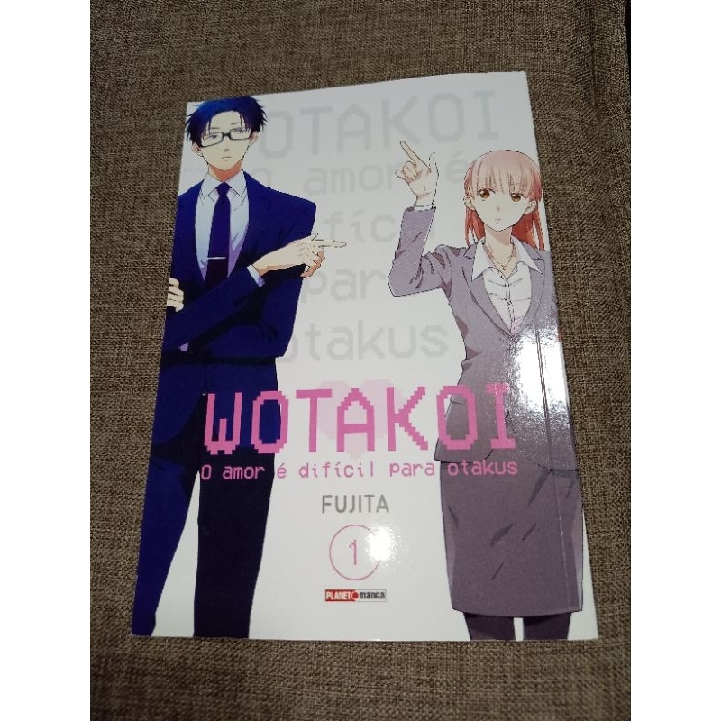 Wotakoi 1 Mangá + Cartão | Shopee Brasil