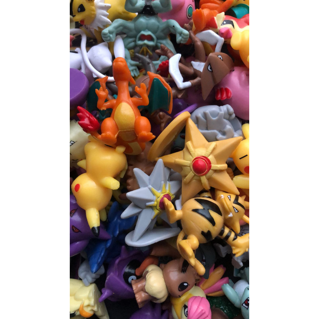 Miniaturas Pokémon 3 a 6cm - Escolha a sua! Grandes Temos que pegar ...