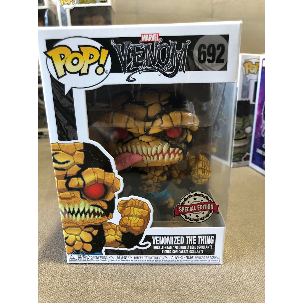 Funko POP! Venom – Venomized The Thing (692) ‘Specital Edition ...