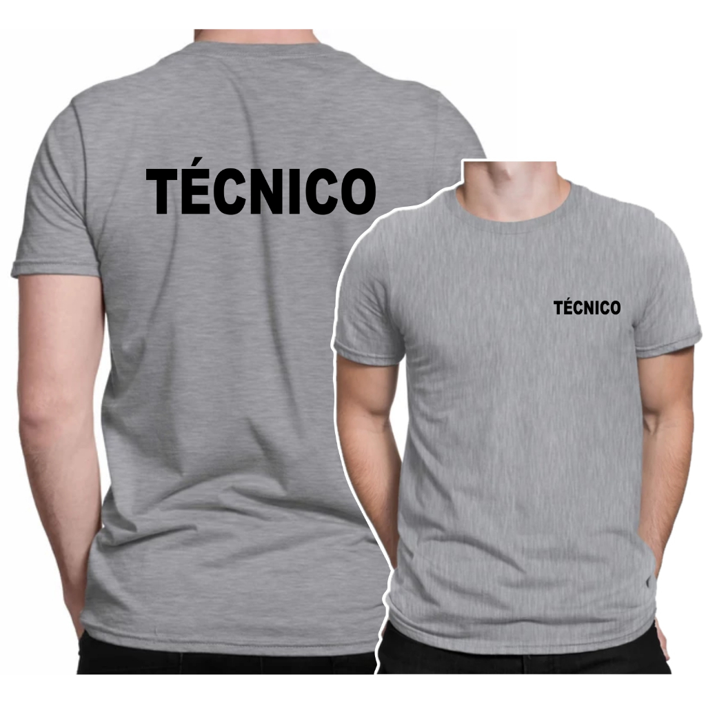 Camisetas para Técnico,básica,promoção,100% algodão,colaborador ...