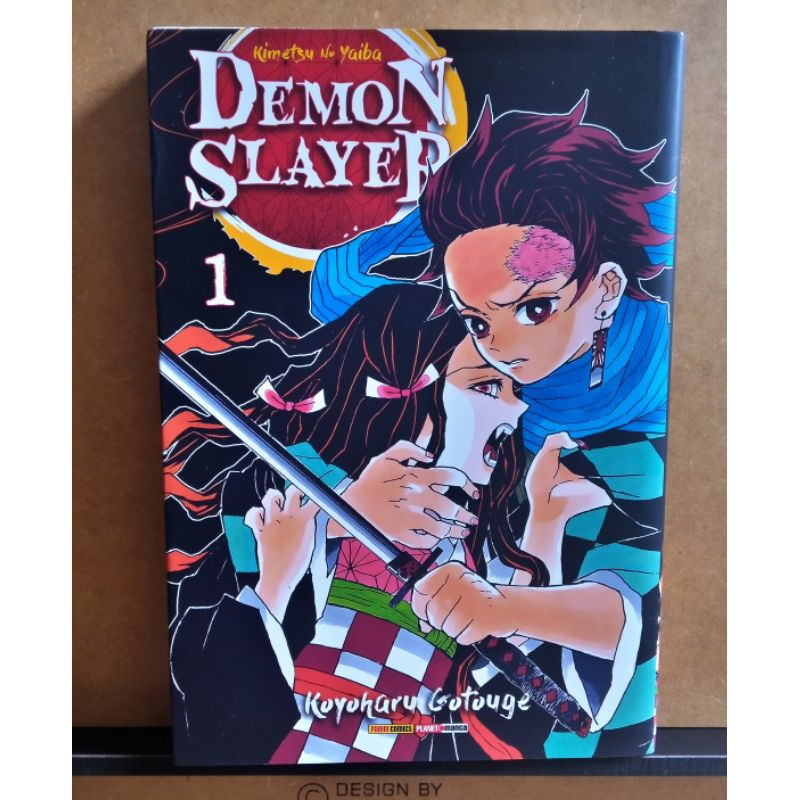 Demon Slayer Vol. 1 | Shopee Brasil