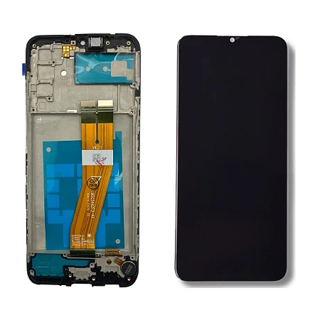 Display Tela Frontal Touch Completo A02s Com Aro A025m Original - Samsung | Shopee Brasil