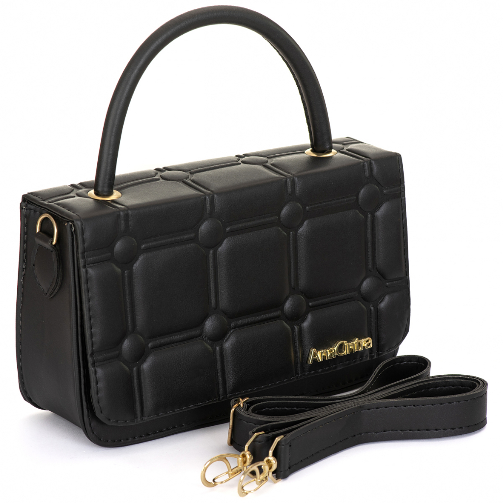 Bolsa Feminina Ana Cintra Alça Transversal Pequena Lançamento Balada ...