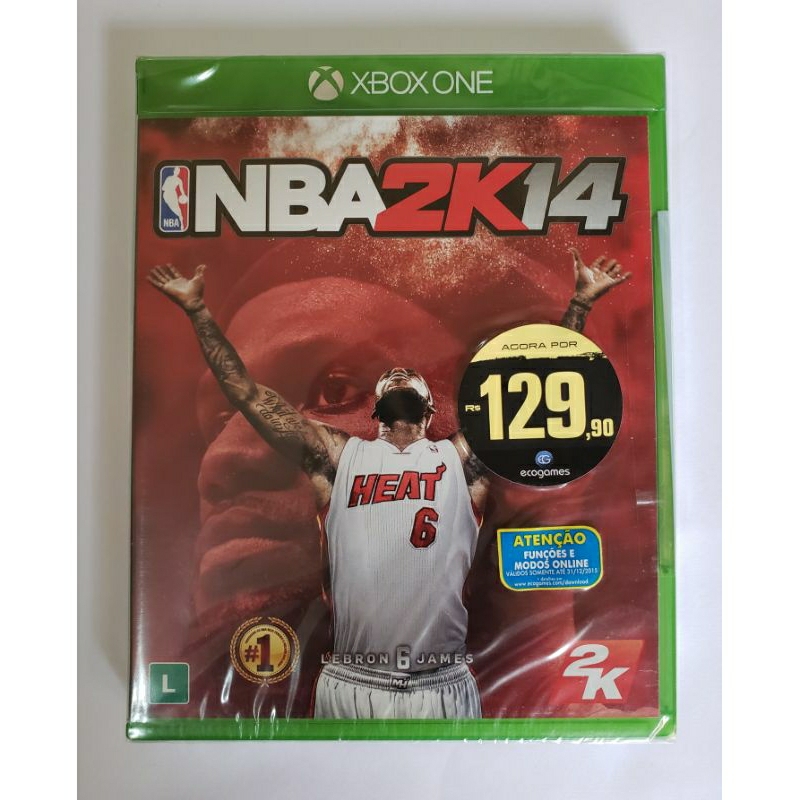 NBA 2K14 - Xbox One (Lacrado) | Shopee Brasil