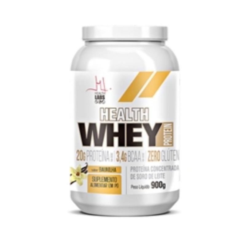 Whey Protein Health Whey 900g Health Labs | Shopee Brasil