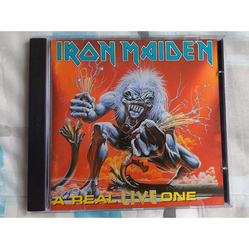 Cd Iron Maiden A Real Live One Nacional Primeira Tiragem 93 | Shopee Brasil