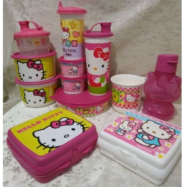 Hello Kitty Tupperware Importado (vários modelos) | Shopee Brasil