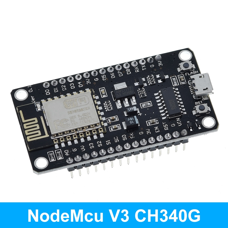 Módulo NodeMcu v3 CH340 ESP8266 ESP-12E com WiFi V3 | Shopee Brasil