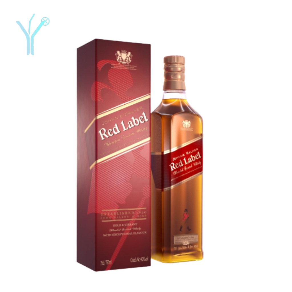 Whisky Red Label Johnnie Walker 1 Litro | Shopee Brasil