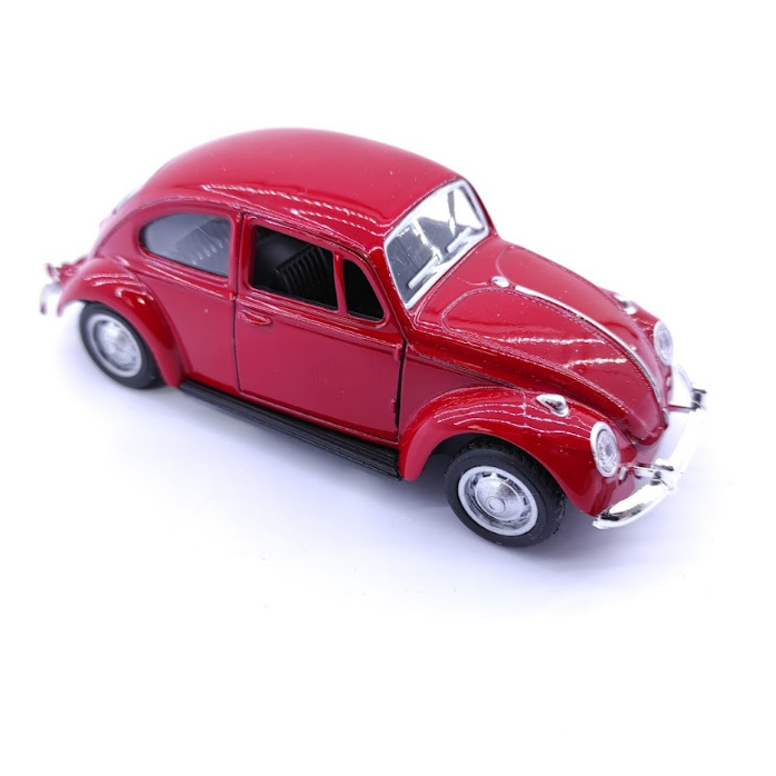Fusca Miniatura Volkswagen Réplica Realista escala 1:32 Brinquedo ...