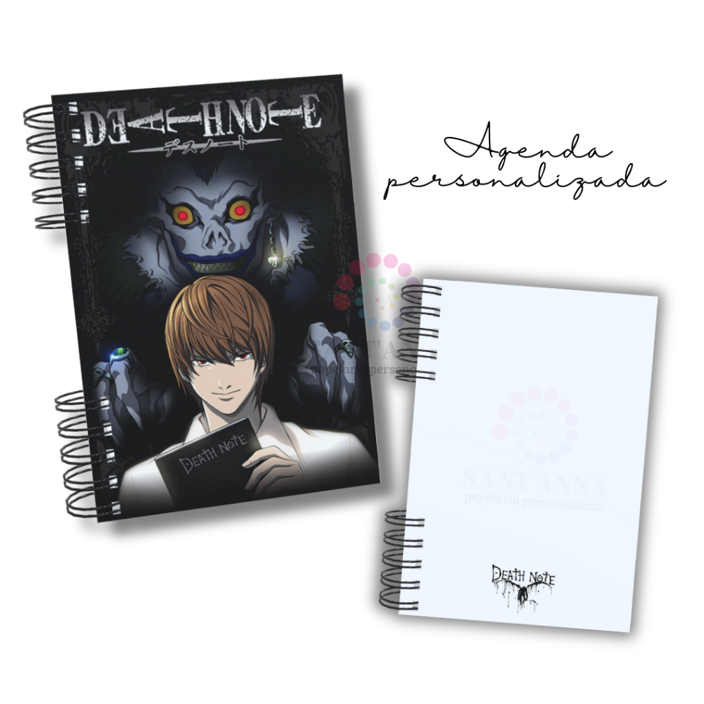 Agenda personalizada Death Note | Shopee Brasil