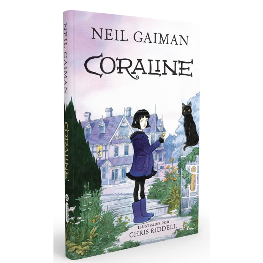 Livro Coraline Capa Dura por Neil Gaiman | Shopee Brasil