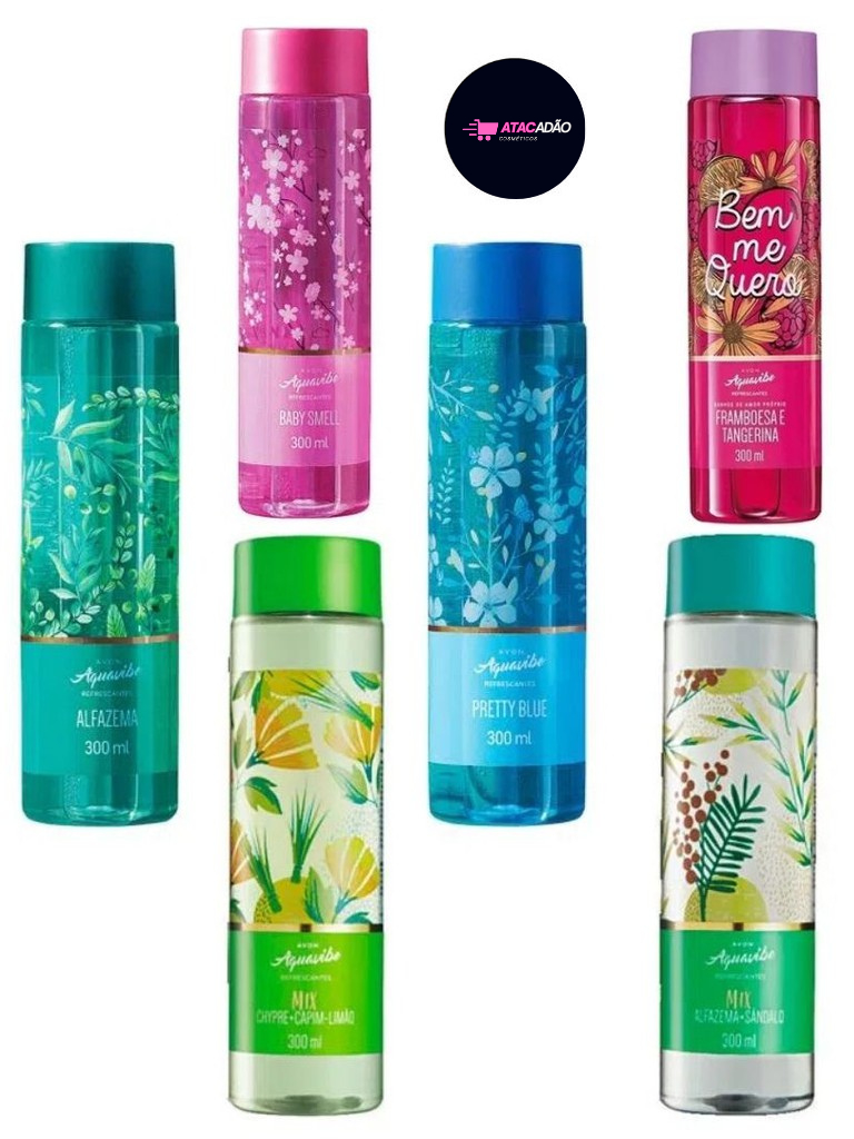 Body Splash Aquavibe Refrescantes Avon - 300ml | Shopee Brasil