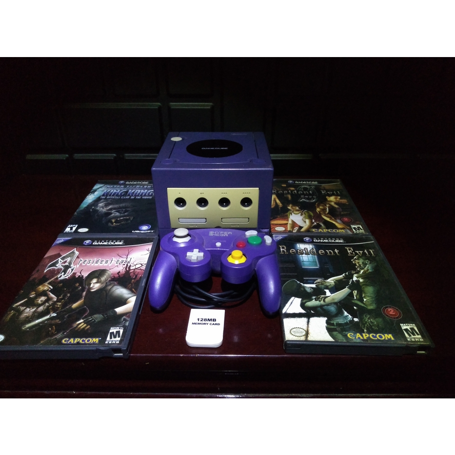 Nintendo GameCube + 4 JOGOS. | Shopee Brasil