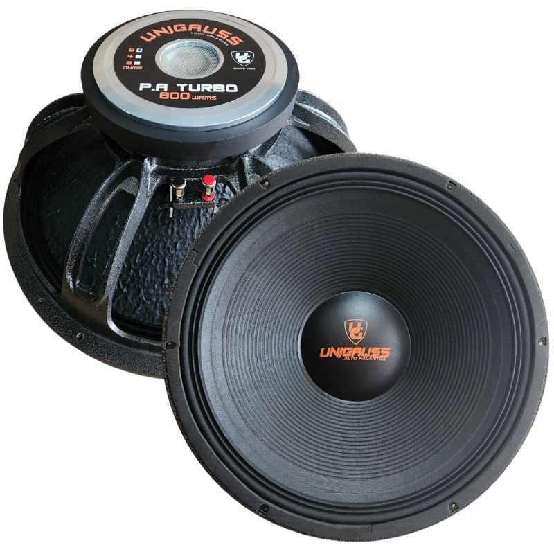 Alto falante Unigauss 18 800w P.A TURBO 18 Polegadas 800w RMS | Shopee ...