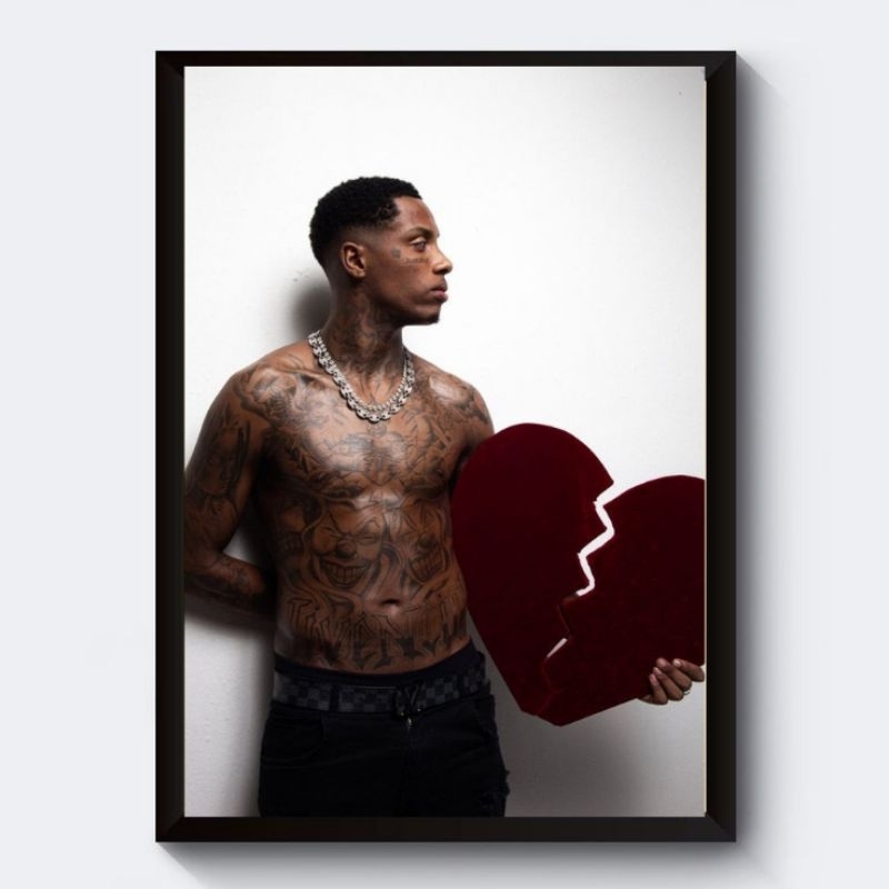 Quadros de Cantores Artistas Famosos Decorativo Mc Kevin Mc Paiva Kayblack sem moldura | Shopee ...