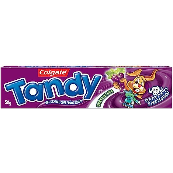 Pasta de dente TANDY UVA 50g | Shopee Brasil