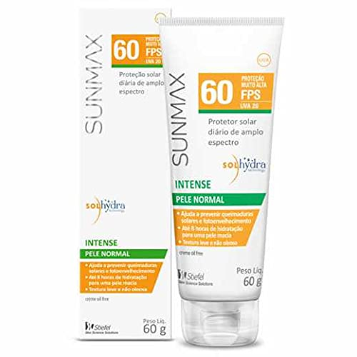 Protetor Solar Sunmax Intense Pele Normal Fps 60 60g | Shopee Brasil
