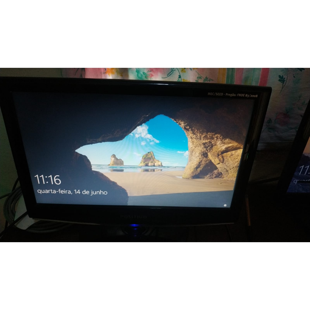 Monitor Positivo 15 Polegadas Usado | Shopee Brasil