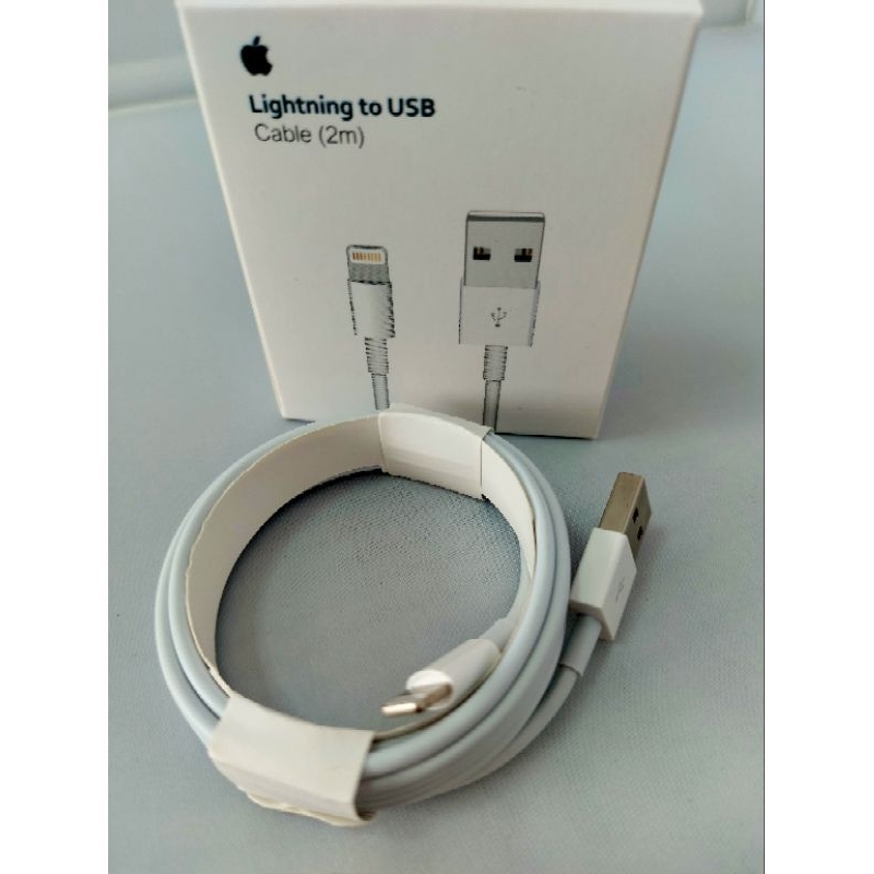 Cabo Carregador USB iPhone 2m Original | Shopee Brasil