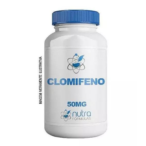 Citrato De Clomifeno 50mg 60cpsl | Shopee Brasil